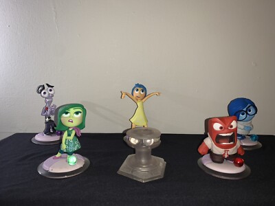 Disney Infinity 3.0 Sadness, Joy, Fear, Anger And Disgust. 799439752238 ...