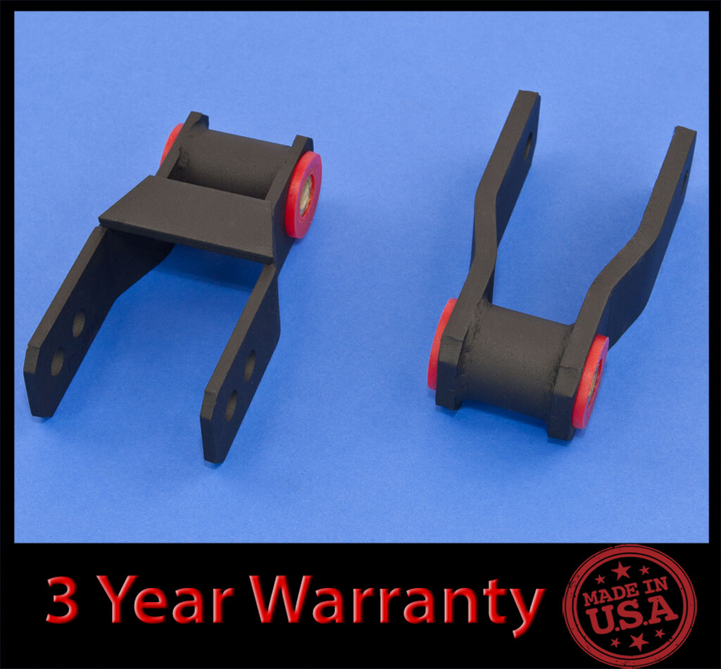 1984-2001 Jeep Cherokee XJ Rear Shackle Adjustable 1-2" Leveling Kit | eBay