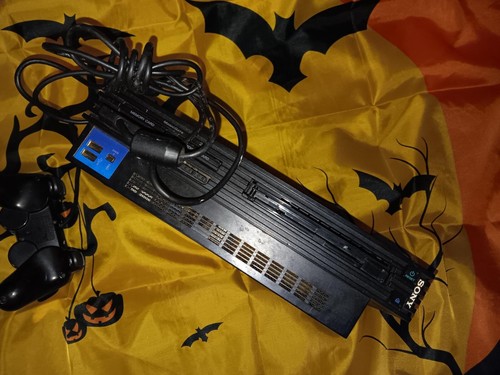 BROKEN FAT PS2 Console + Controller Playstation 2 SCPH-39001 for parts ...