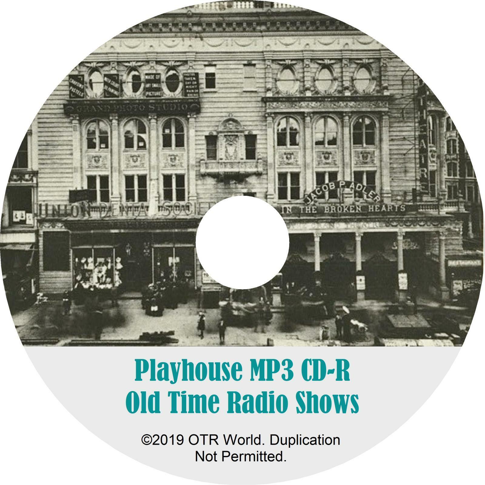 Playhouse OTR Old Time Radio Shows MP3 On CD 13 Episodes | eBay