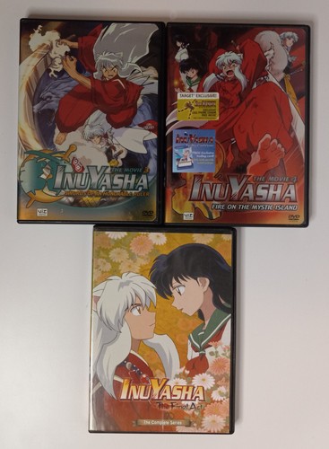 Inuyasha DVD Lot: The Movie 3 & 4 Plus The Final Act Complete Series 4 ...