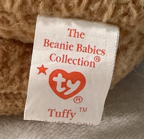 Ty Tuffy Beanie Baby 1996 Retired With Tush Tag Error NWT Puppy Dog | eBay