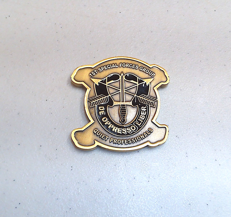 US Army ODA 1322 1st Special Forces Group Command Challenge Coin | eBay