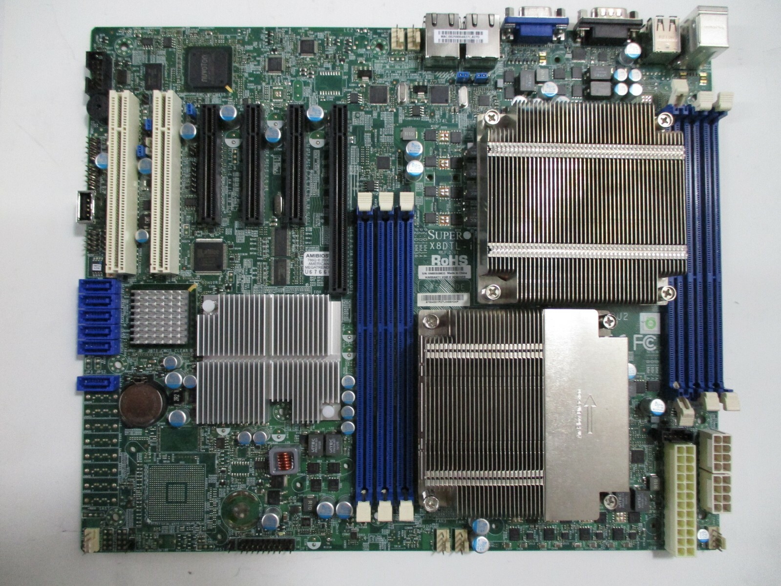 SuperMicro X8DTL-i Motherboard Xeon WITH 2X E5620 SLBV4 & HEATSINK | eBay