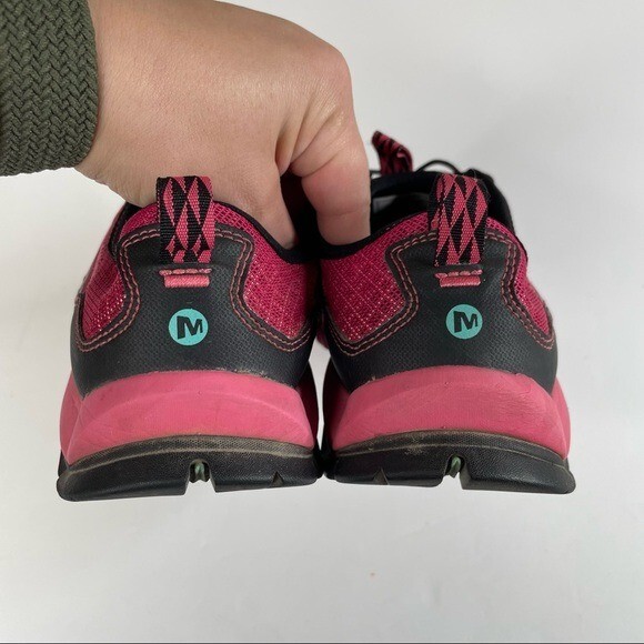 Merrell Womens Capra Rapid Hiking Shoes Bright Red Si… - Gem