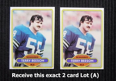Terry Beeson 1980 Topps 2 Card Lot (A) Card #428 | eBay