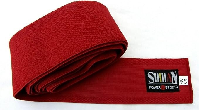 RED Obi-Belt Elasticated Flexi Kuro Obi Belt Iaido Kendo Aikido MARTIAL ...
