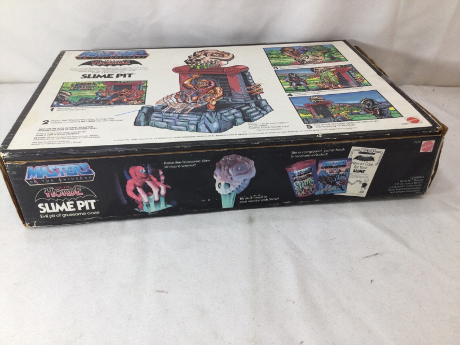RARE 1985 Vintage Mattel He-Man MOTU Slime Pit Complete Boxed SEALED ...