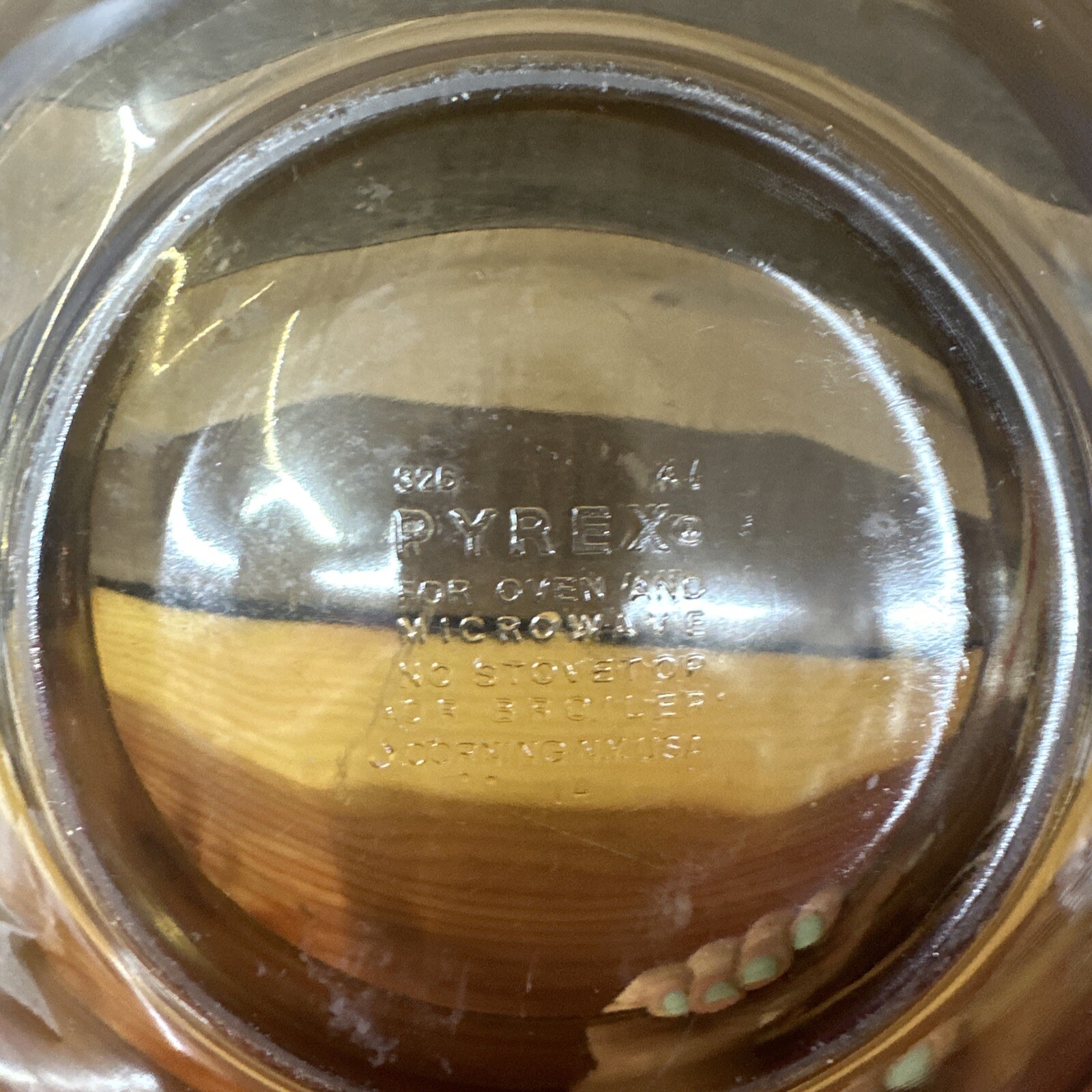 Pyrex Amber Mixing Bowl #326 Flat Rim 4.0 L 11 3/4'' WIDE & 4 1/4'' TALL | eBay