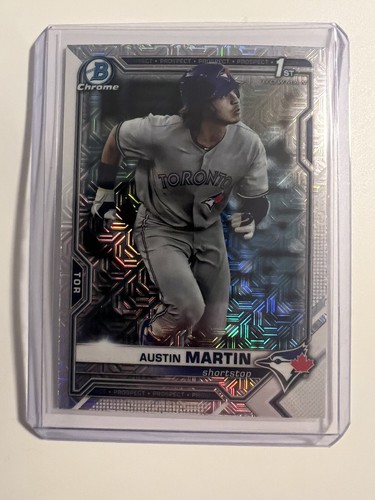 Austin Martin 2021 BOWMAN CHROME FIRST BOWMAN | eBay