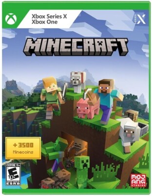 MINECRAFT + 3500 COINS for Xbox One and Xbox Series X [New Video Game ...