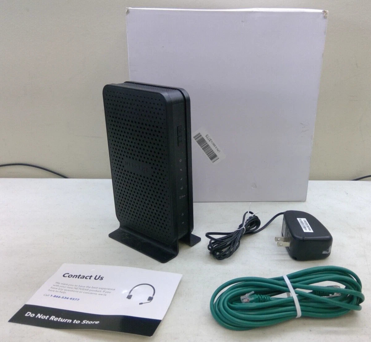 NETGEAR C3000-100NAS N300 (8x4) WiFi DOCSIS Cable Modem