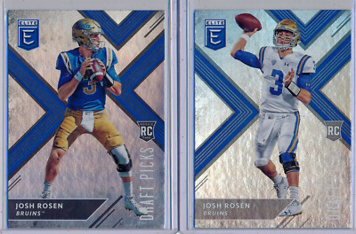 JOSH ROSEN - 2018 2pc Elite Draft SP Rookie & Variation Photo #102 ...