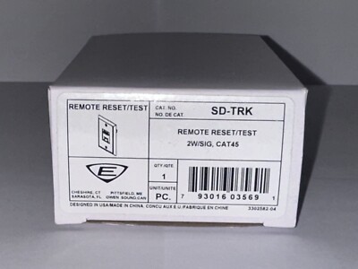 Edwards EST SD-TRK Remote Test/Reset Switch With Keys New And Unused | eBay