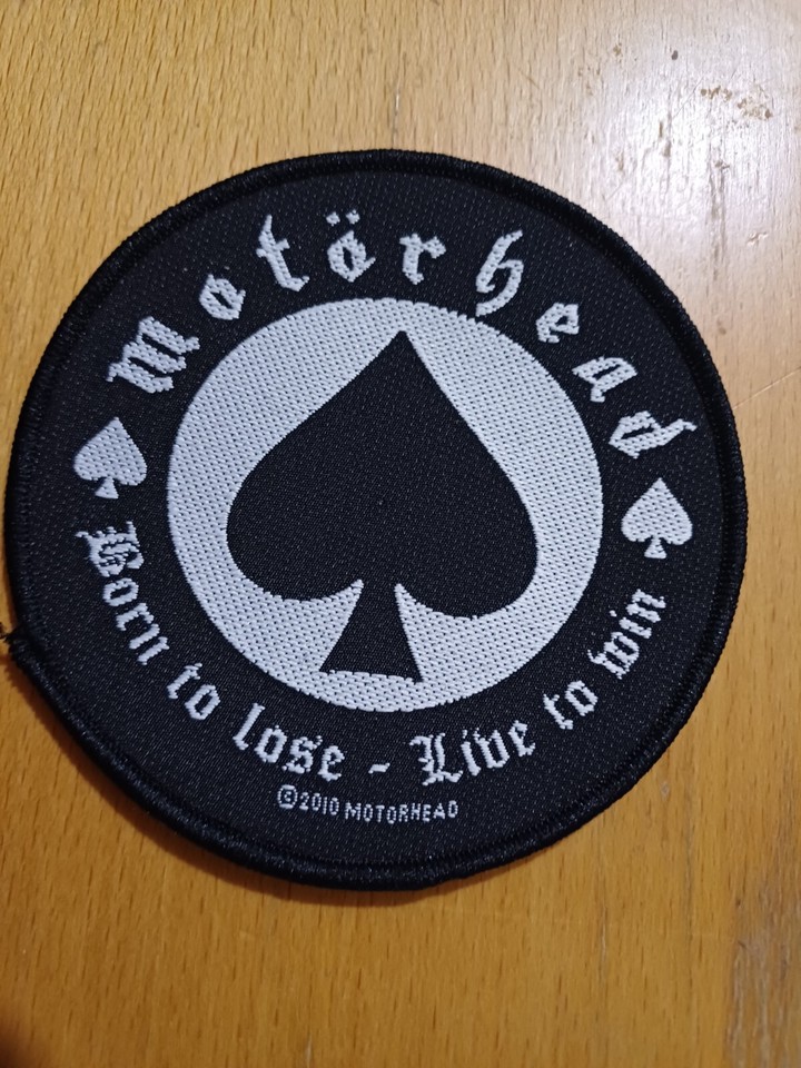 PATCH MOTORHEAD IRON FIST MARCH OR DIE LEMMY 1916 ACE OF SPADES | eBay UK