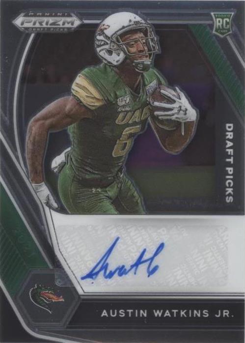 2021 Panini Prizm Draft Picks - Draft Picks Autographs Austin Watkins ...