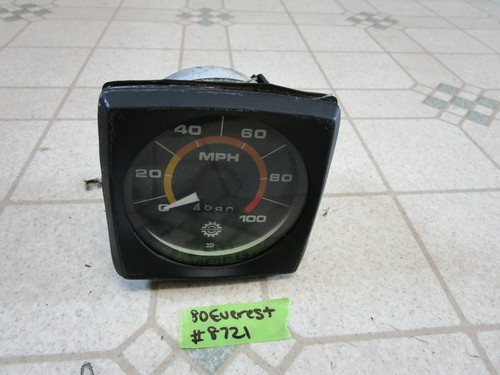 Vintage 80 Ski Doo Everest 500 F/C Snowmobile Speedometer MPH Gauge | eBay