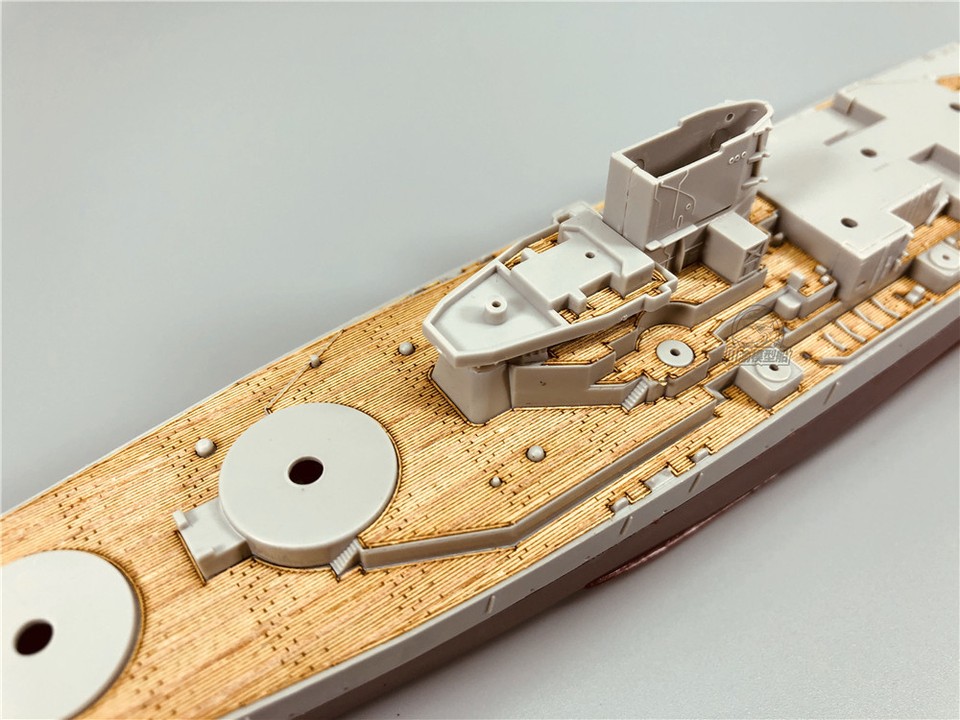 Wooden Deck for Trumpeter 05701 1/700 Scale US Battleship BB-61 Iowa ...