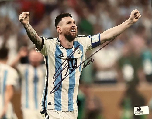 Lionel Messi Argentina Hand Signed Autographed Action 8X10 Photo W/ COA ...