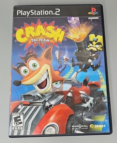 PS2 Crash Tag Team Racing Sony Play Station 2 Video Game 2005 Sierra ...