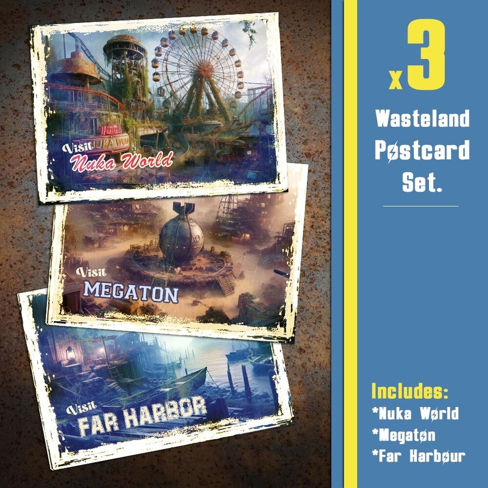 Fallout Limited Edition Collectible Toy Set - Nuka Cola Opener Vault ...