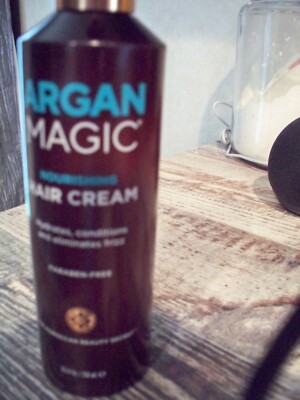ARGAN MAGIC HAIR CREAM 8.5 FL. OZ 250ML HYDRATES, ELIMINATES FRIZZ NEW ...