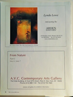 LYNDA LOWE ART PIECES ORIG VTG 2002 ADVERTISEMENT, | eBay