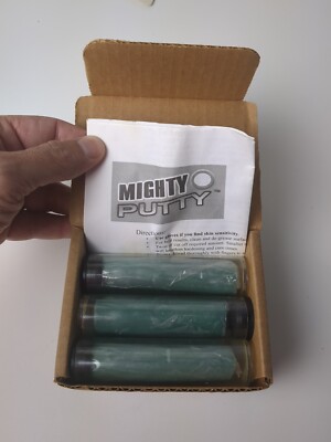 MIGHTY PUTTY™ Permanent Adhesive Epoxy Putty Sticks All Purpose Repair ...