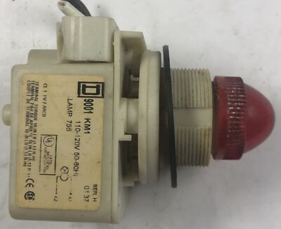 Square D Lamp 755 30mm Red Electric Pilot Lamp- 9001KM1 | eBay