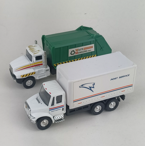 Lot 2 2013 Shing Fat Post Svc/Waste Mgt Trucks Die Cast Pull Back ...