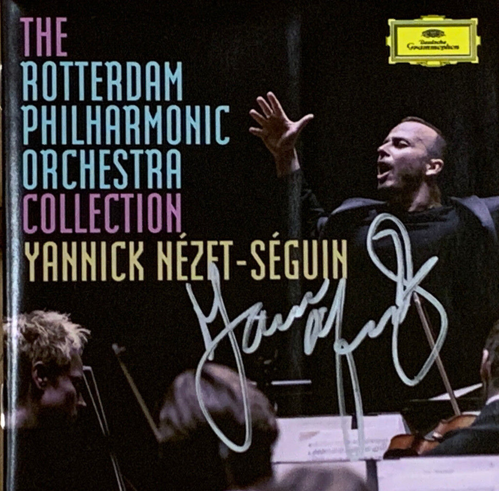 Signed by YANNICK NEZET-SEGUIN The Rotterdam Philharmonic Collection DG ...