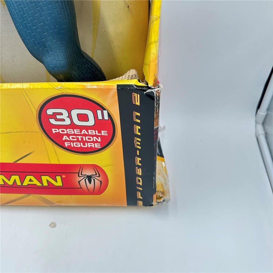 Vintage Toy Biz 2004 Spider-Man 2 30" Poseable Action Figure NOS | eBay