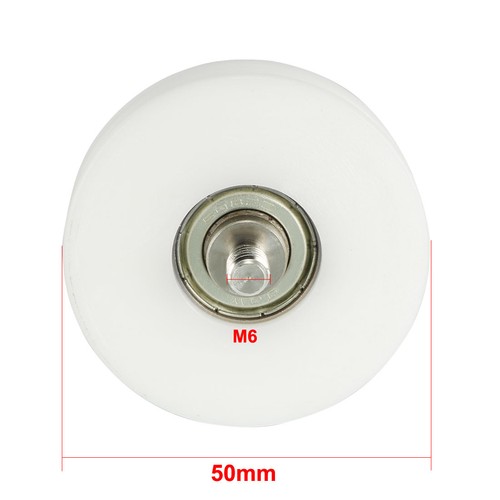 Deep Metal V Groove Threaded Rod Track Guide Bearing Pulley Wheels | eBay