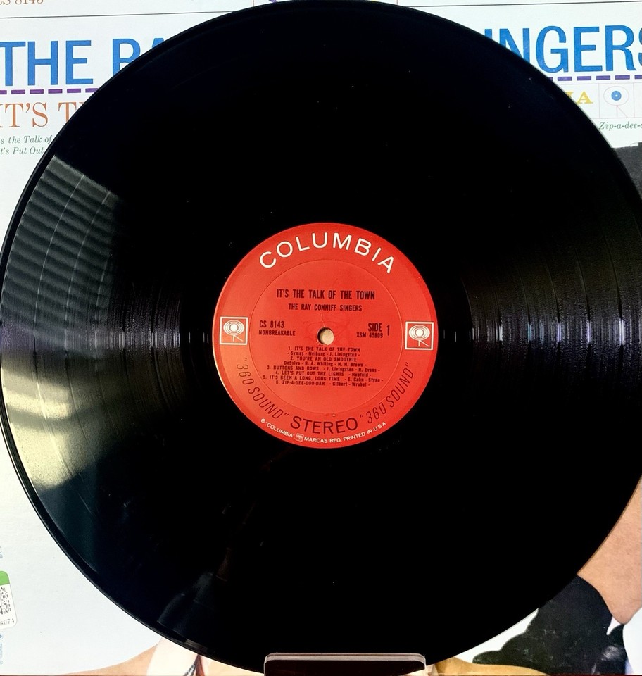 THE RAY CONIFF SINGERS COLUMBIA RECORDS VINYL LP# CS8143 | eBay