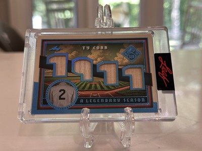2024 Leaf seasons In The Sun TY COBB Memorabilia from his Iconic 1911 ...