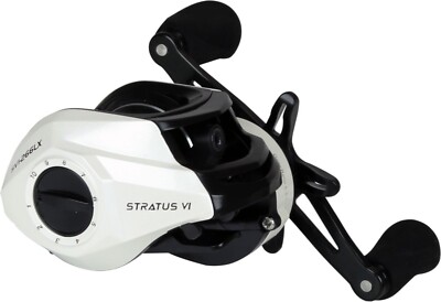Okuma Stratus VI Baitcast Fishing Reel 6.6:1 Ratio 7 Bearings Left Hand ...