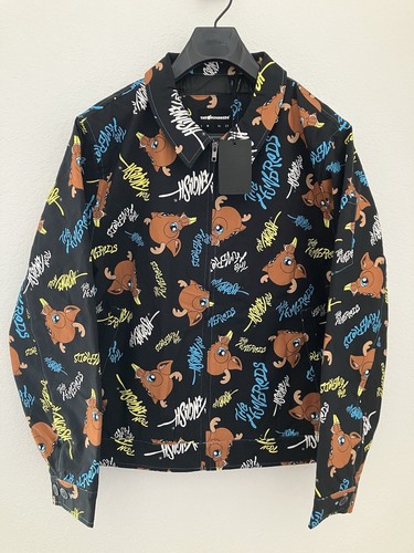 The Hundreds FAWN WORK JACKET Ron English L Twill Streetwear Black | eBay