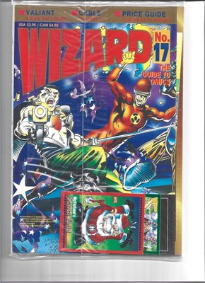 WIZARD Comics Magazine #17 Jan 1993 SEALED DAVE LAPHAM VALIANT COVER ...
