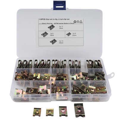 Automotive Nuts and Bolts u Type Spring Nuts Extruded u Nuts Spire ...