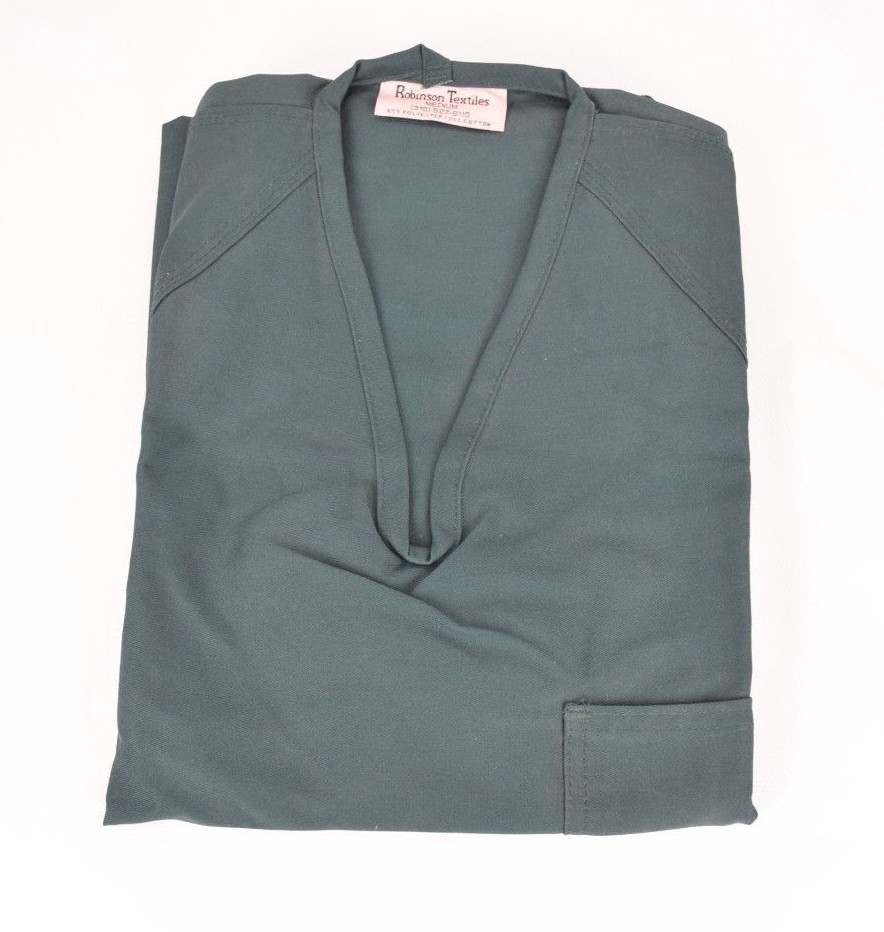 New Ohio State Penitentiary Green Prison Uniform Shirt Pants Inmate ...