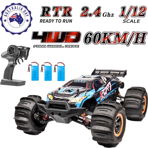 1:12 2.4G 4WD RC Car 60KM/H Brushless Off-Road High-Speed Race Buggy ...