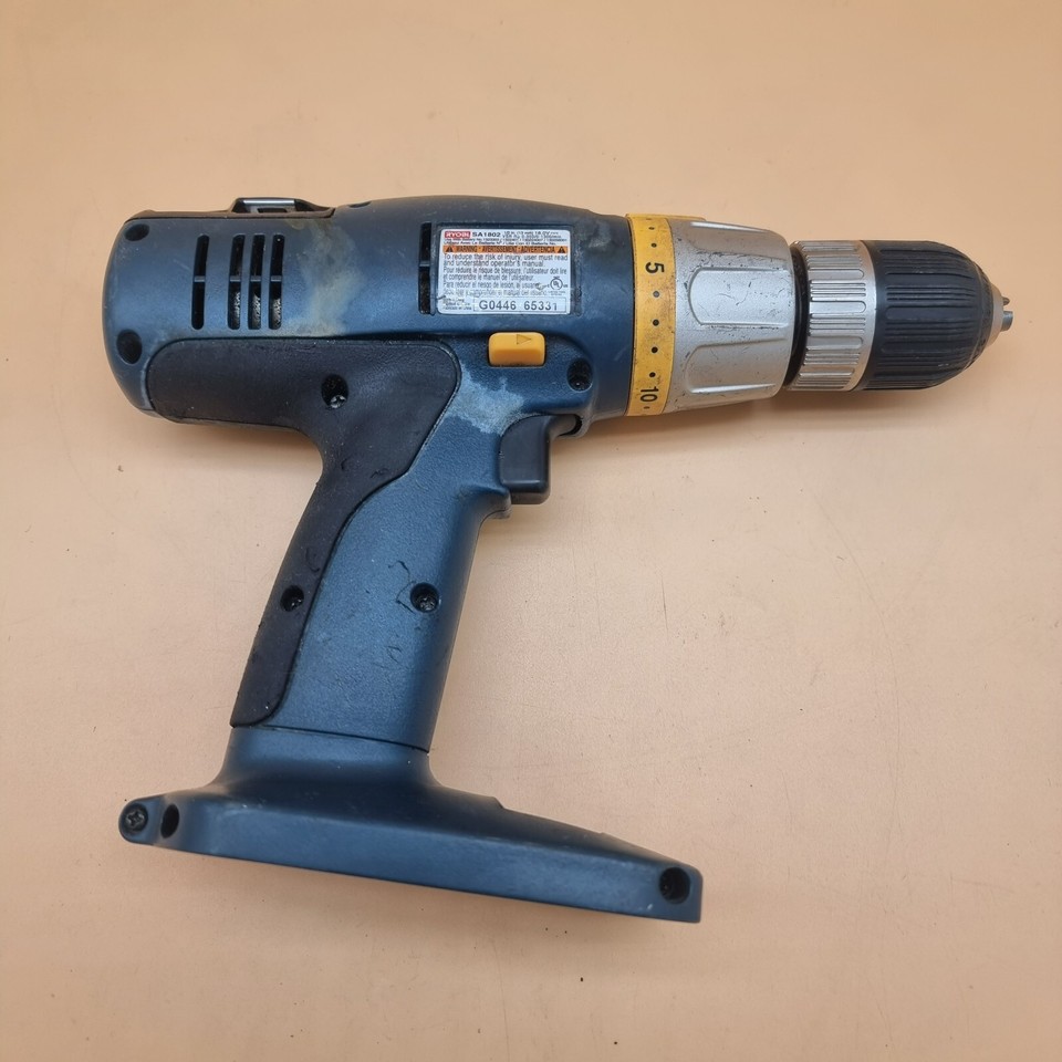 RYOBI SA1802 Cordless Drill 1/2 in Chuck 18V 2 Speed Tool Only | eBay