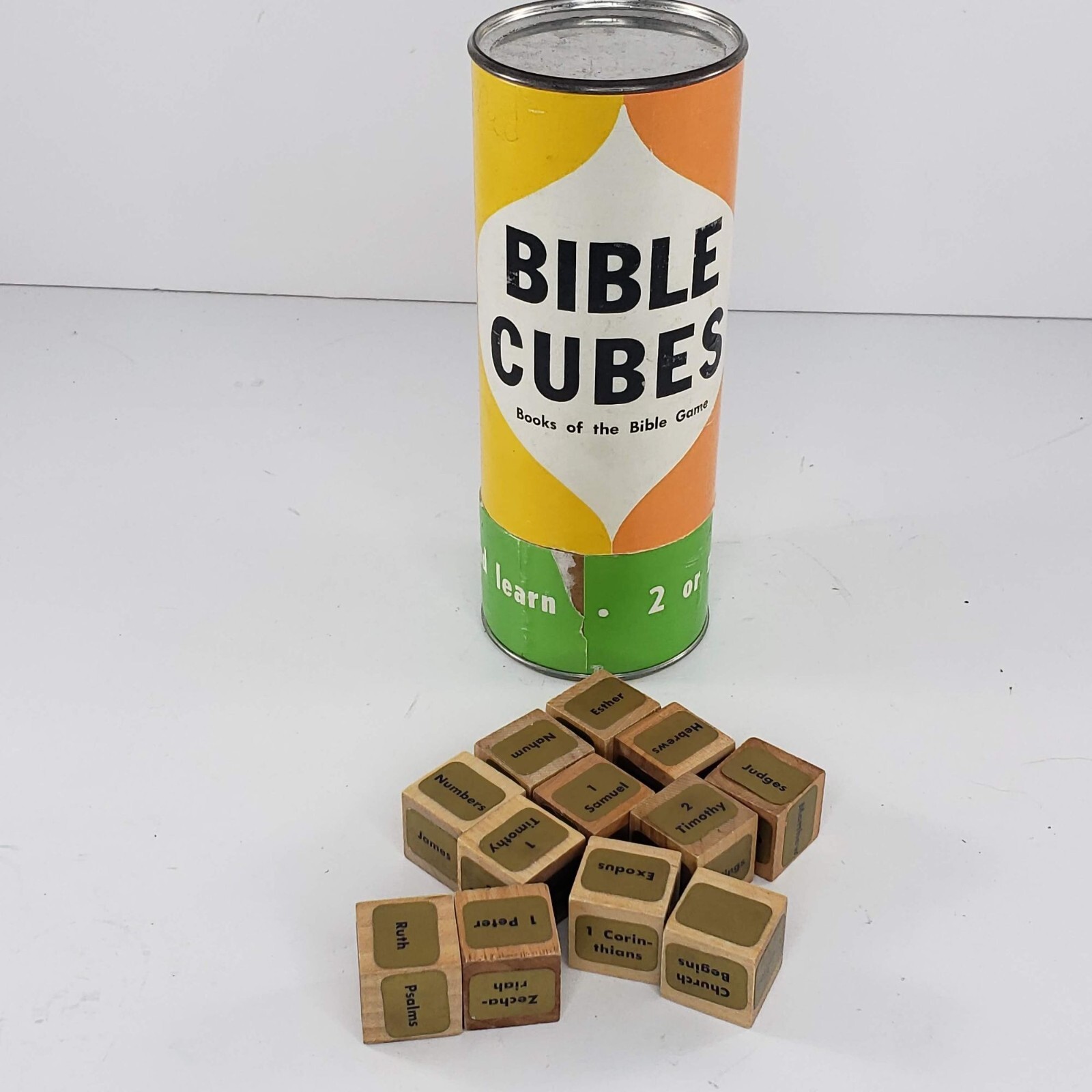 Bible Cubes Books Of The Bible Game | eBay