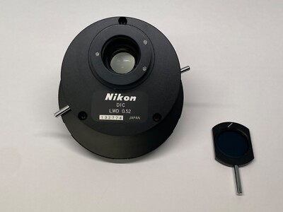 NIKON DIC LWD 0.52 MICROSCOPE CONDENSER | eBay