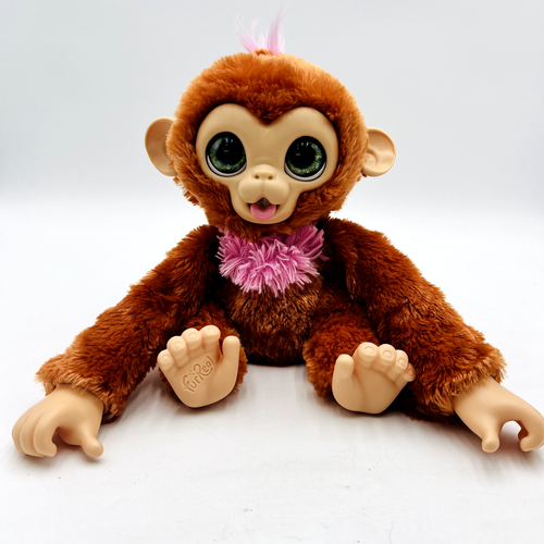 FurReal Friends Cuddles My Giggly Monkey Interactive Pet Hasbro 2021 ...