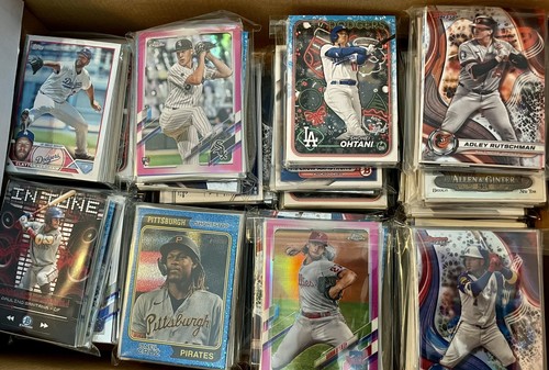 Mystery Topps Baseball Lot, 25 Card Pack Plus Additional Auto/Relic ...