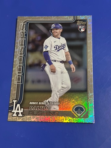 2025 Topps Update Series - Rookie Debut Dalton Rushing #US256 Topps ...