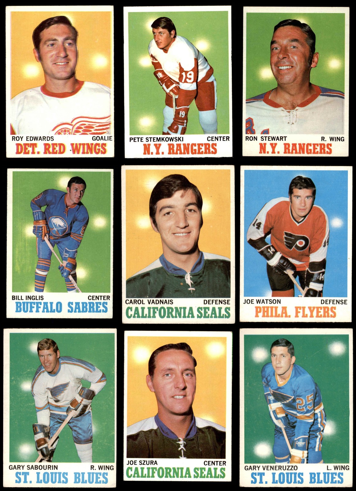 1970-71 Topps Hockey Near Complete Set 4.5 - VG/EX+ 6885457 (129 / 132 ...