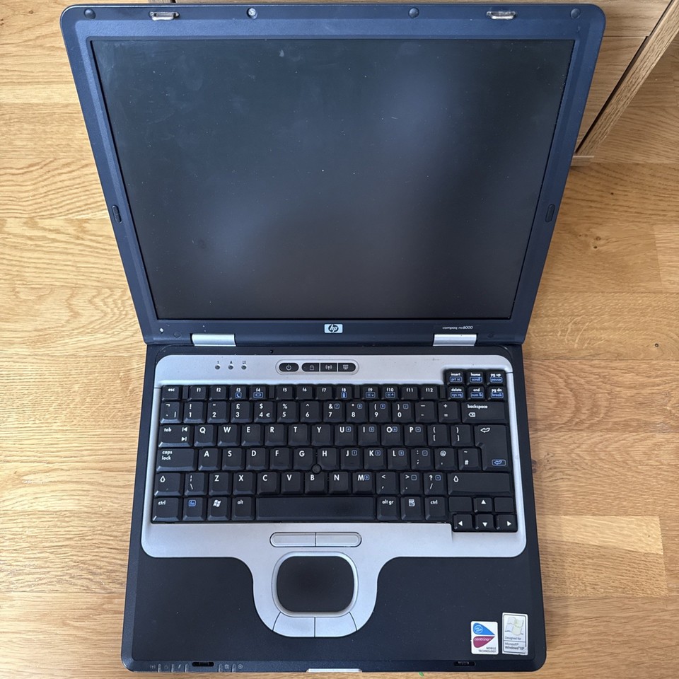 HP Compaq NC6000 32MBNotebook RCTO Windows XP. Series PP2090 | eBay UK
