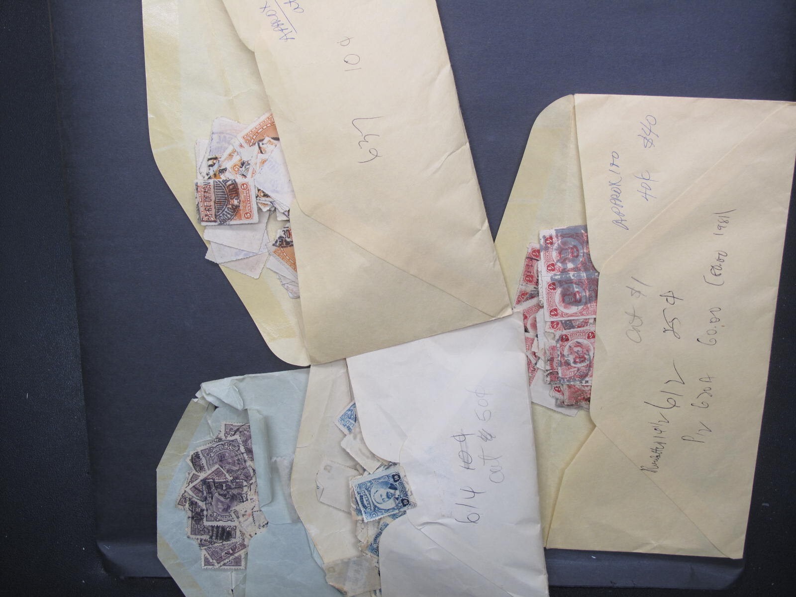 Older Mexico Mixture Sorted Into Envelopes Many 100s | eBay